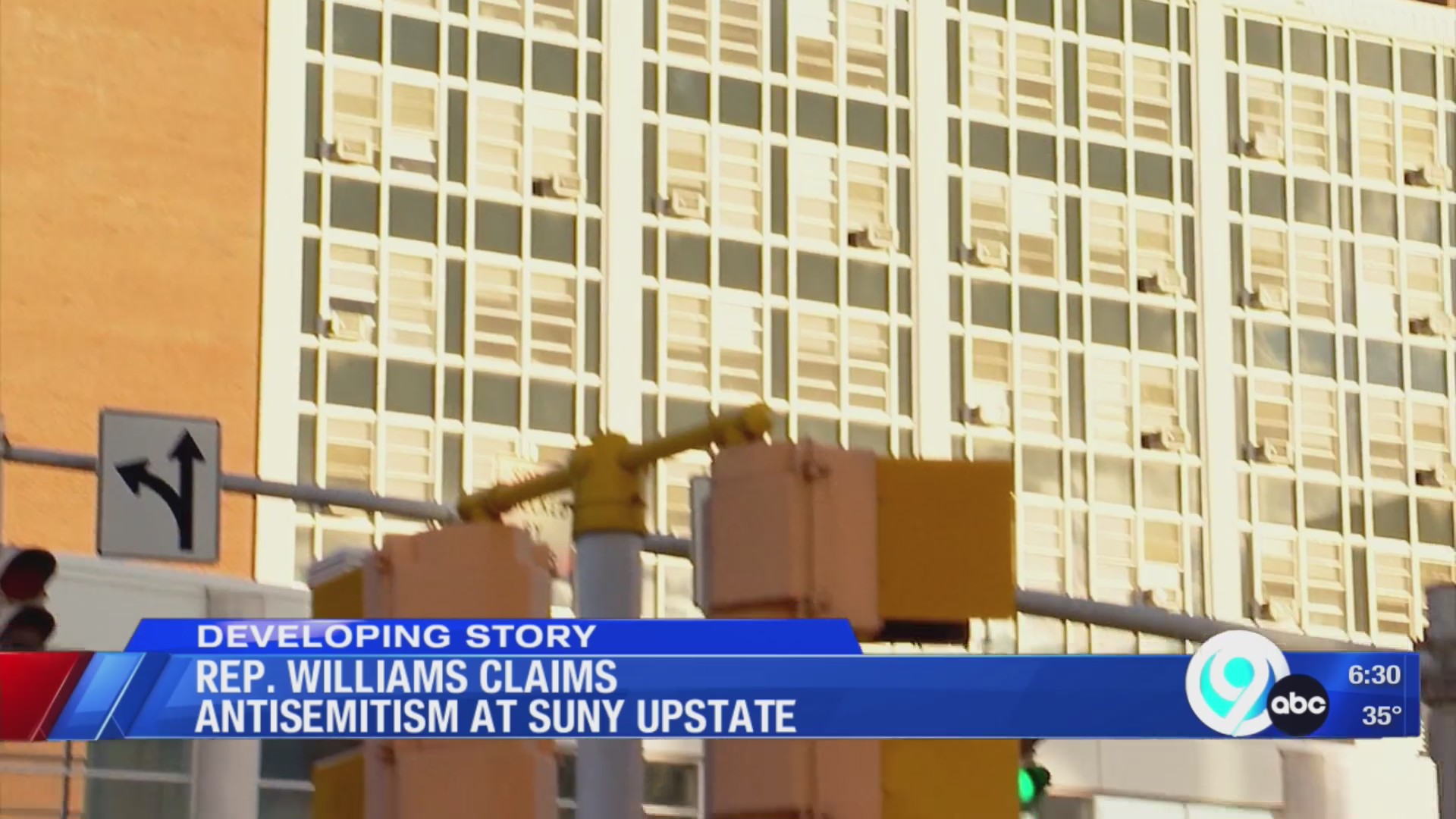Rep. Williams claims antisemitism at SUNY Upstate – WSYR