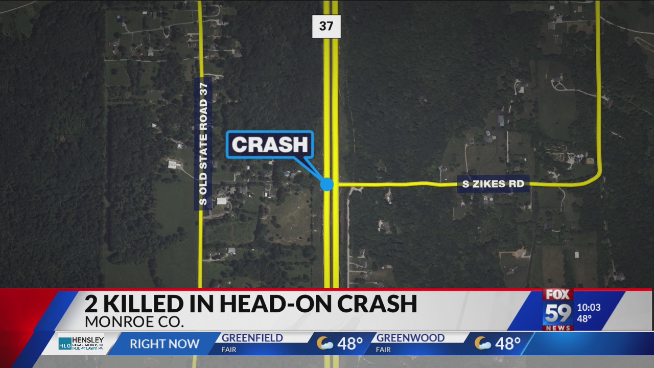 2 killed in Monroe County car crash – Fox 59