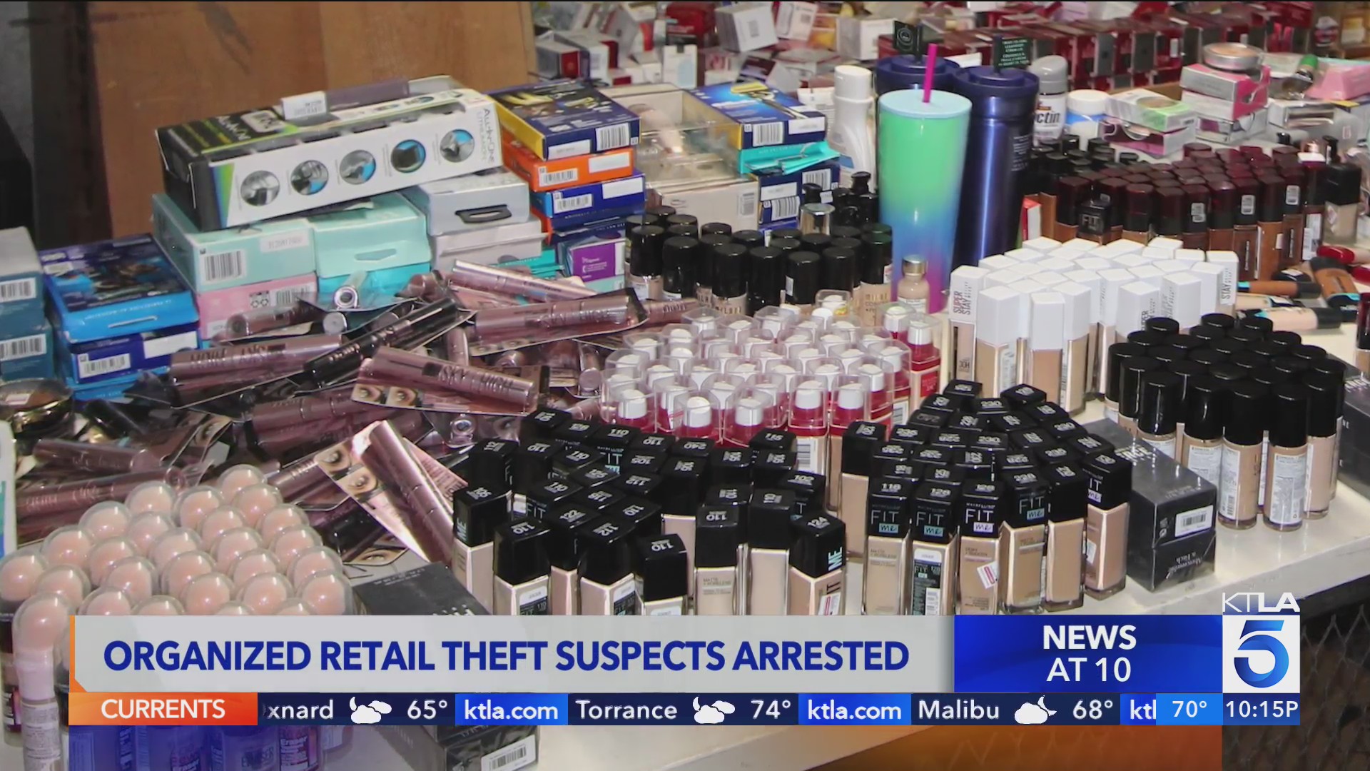 $200,000 worth of stolen items discovered in L.A. bust – KTLA