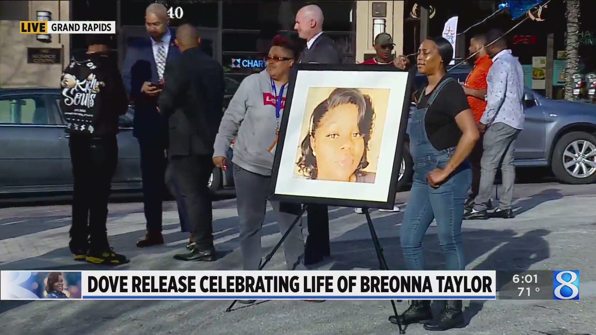 Dove release celebrates life of Breonna Taylor – WOODTV.com