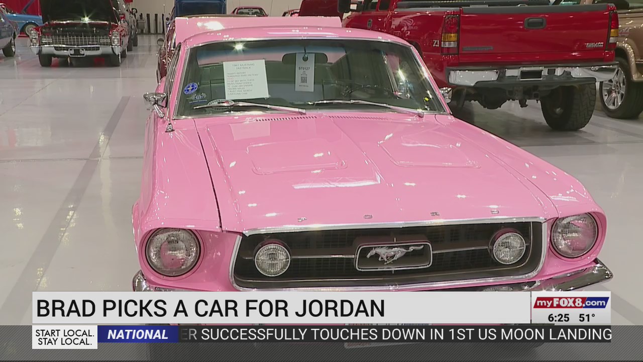 Brad Jones picks out a fast, fun car for Jordan Brown! – FOX8 WGHP