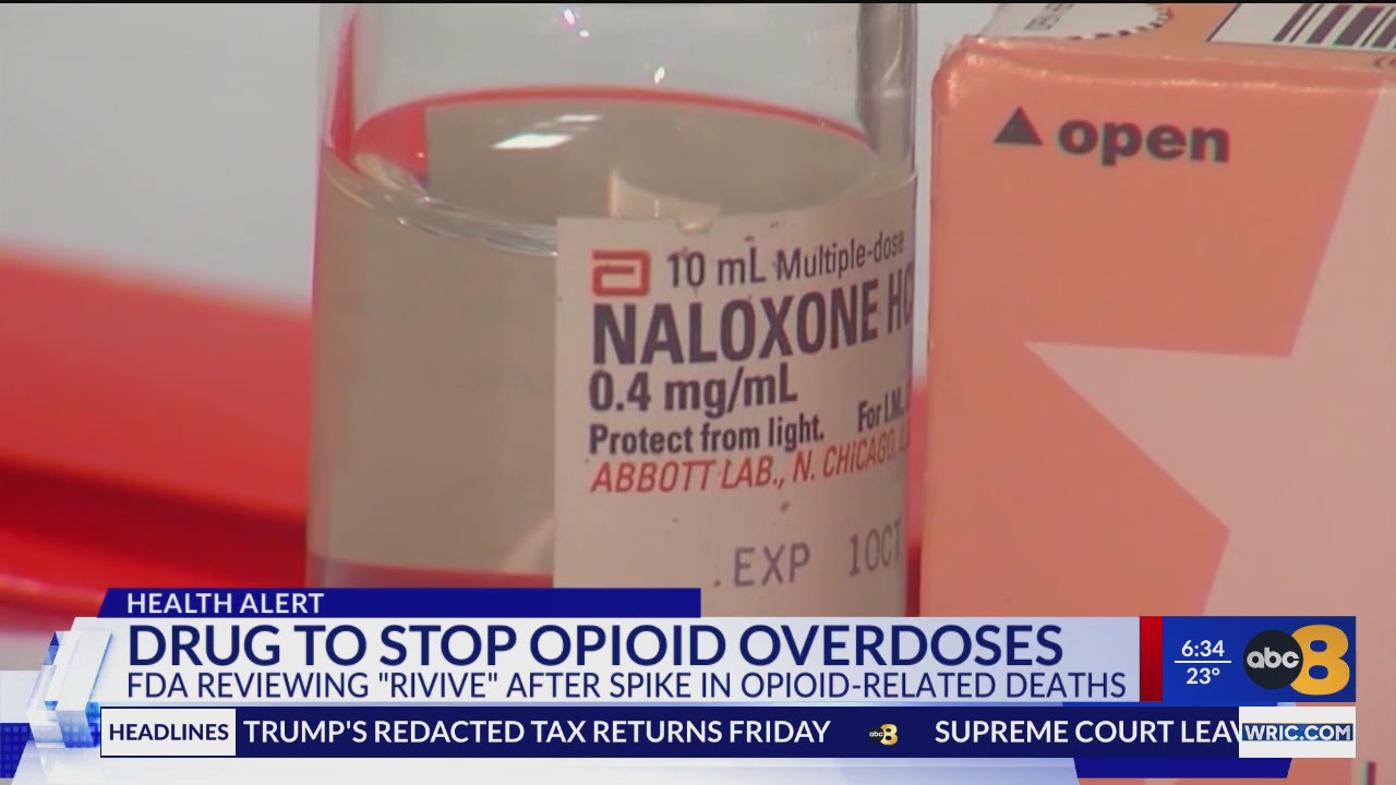 FDA speeds up approval process for over-the-counter opioid overdose ...