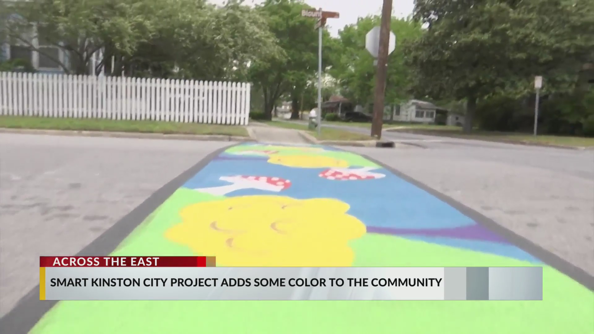 Watch the road! New crosswalk mural coming to Kinston – WNCT