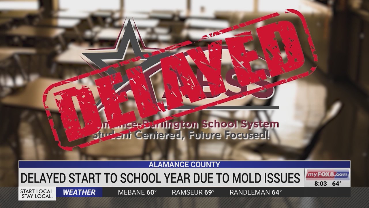 ABSS school year delayed due to mold issues – FOX8 WGHP