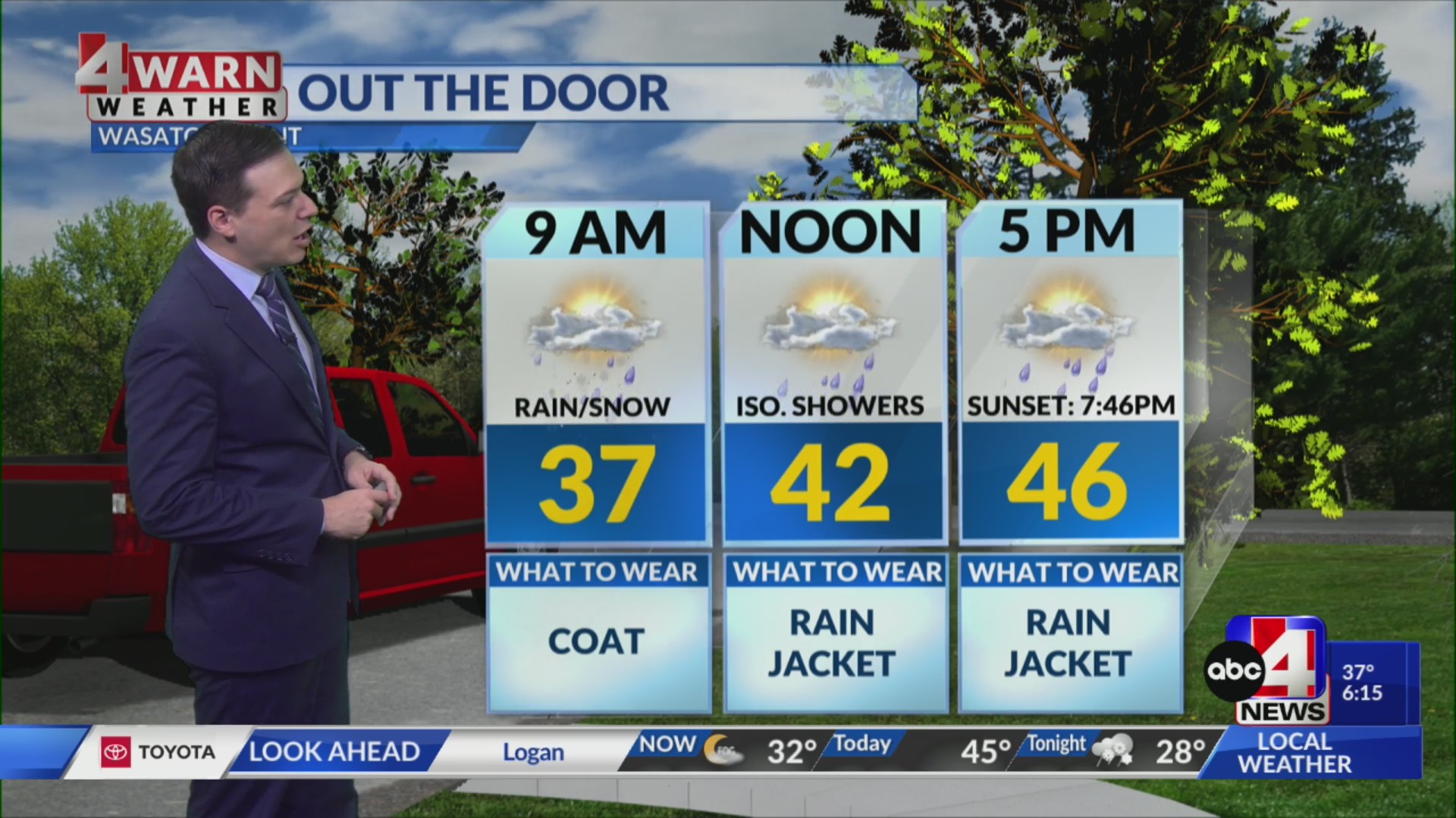 Cool and showery weather in Utah to start the week – ABC4 Utah