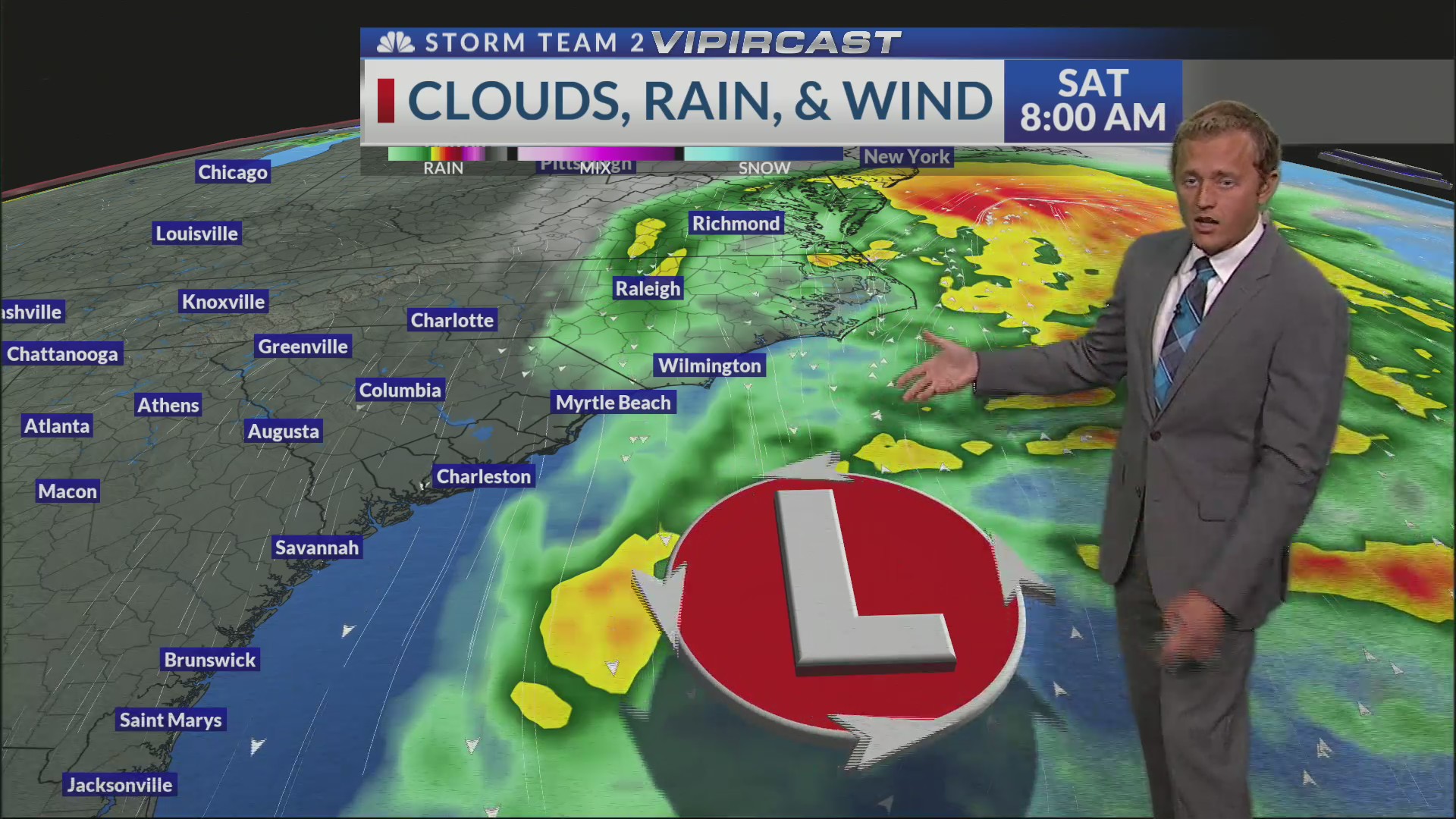 Storm Team 2 tracking possible coastal storm – WCBD News 2