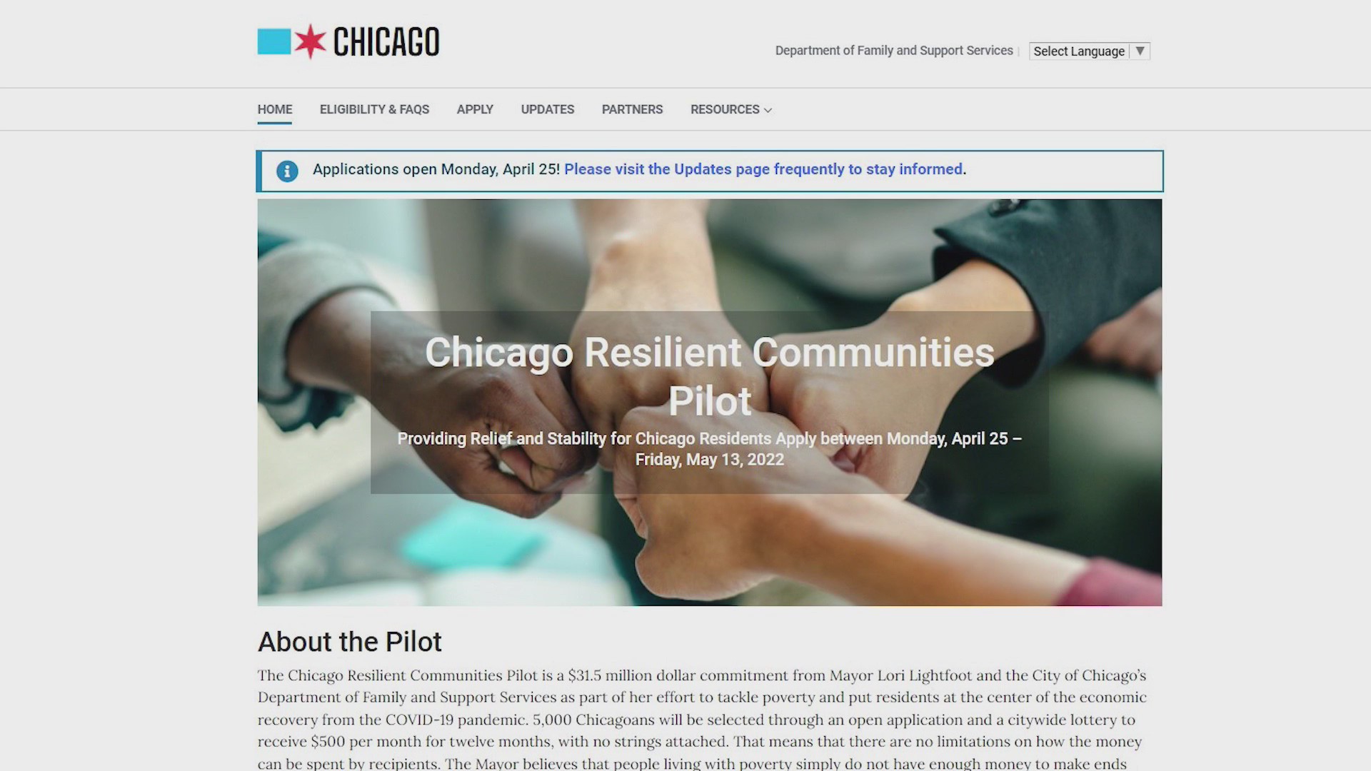 Applications now open for Chicago’s guaranteed income program – WGN-TV