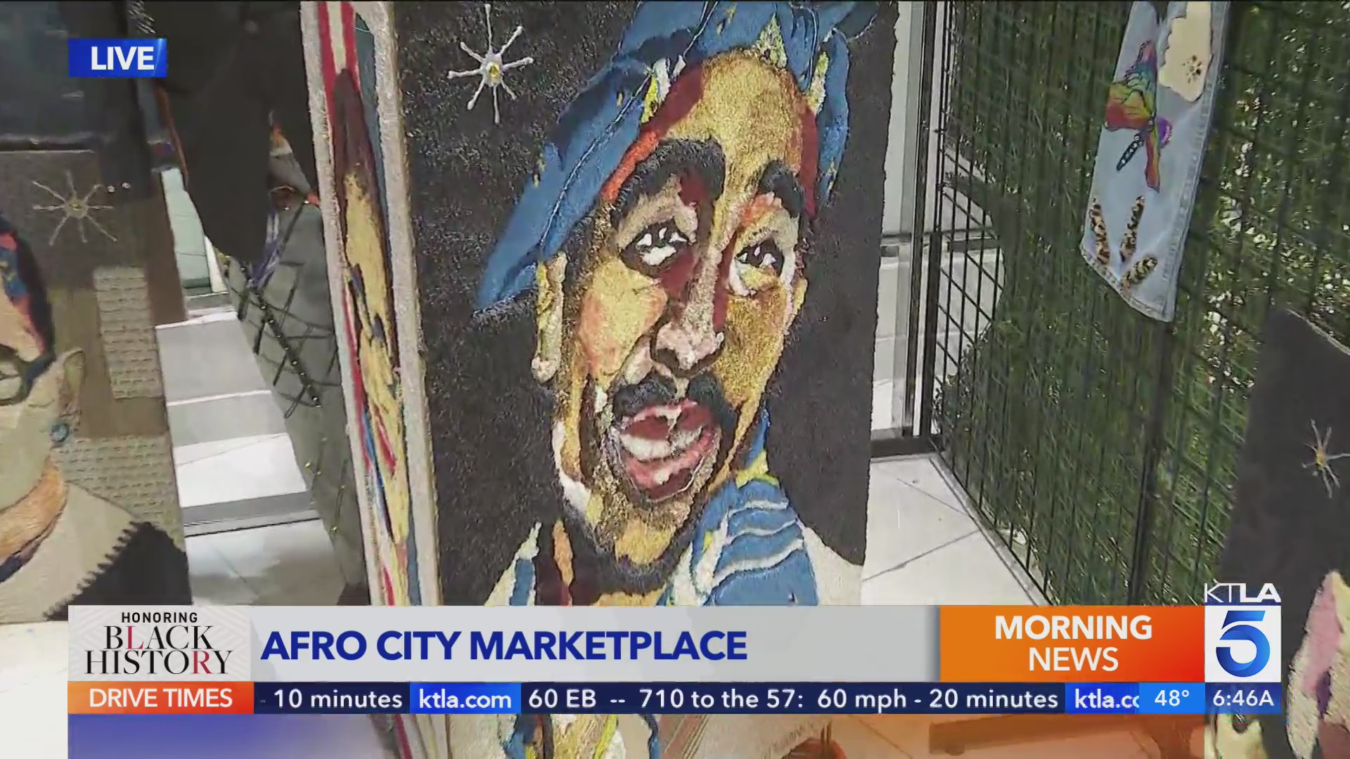 Celebrating Black History Month at Afro City Marketplace (6 a.m.) – KTLA