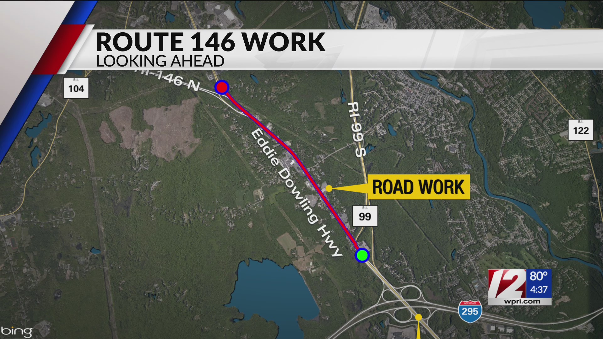 RIDOT to begin roadwork on Route 146 – WPRI.com