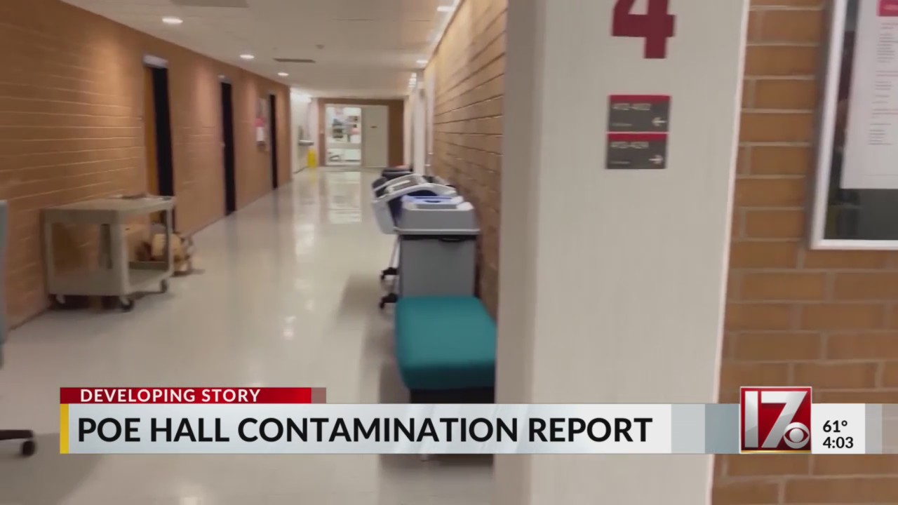 Poe Hall contamination report – CBS17.com