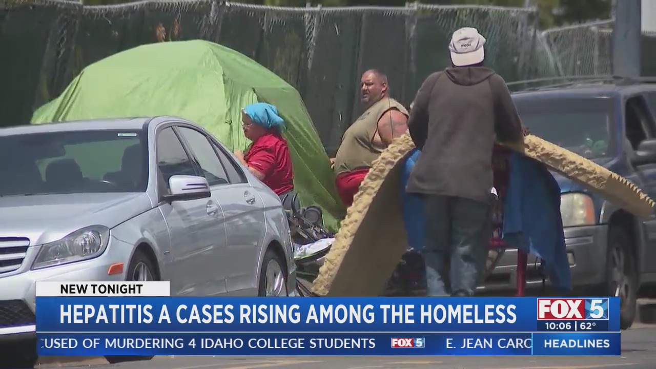 Hepatitis A Cases Rising Among Homeless – FOX 5 San Diego & KUSI News