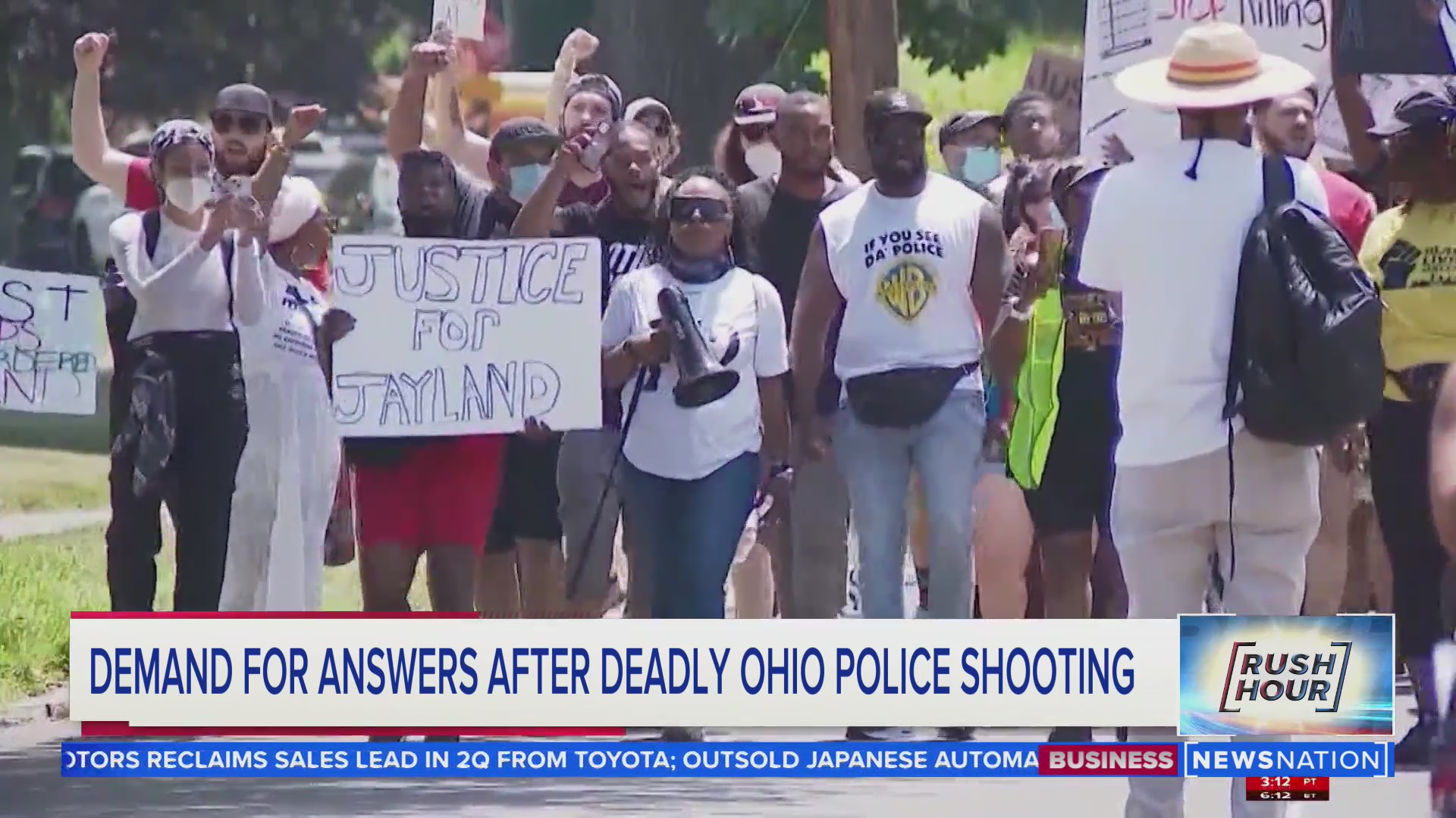 Akron mayor to lift curfew following Jayland Walker protests | Rush ...