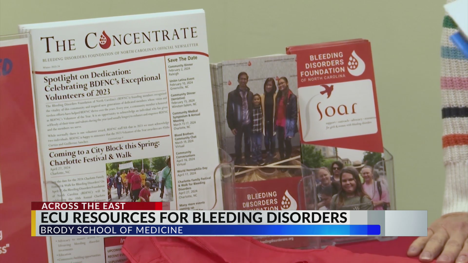 ECU hosts event to raise awareness of bleeding disorders – WNCT