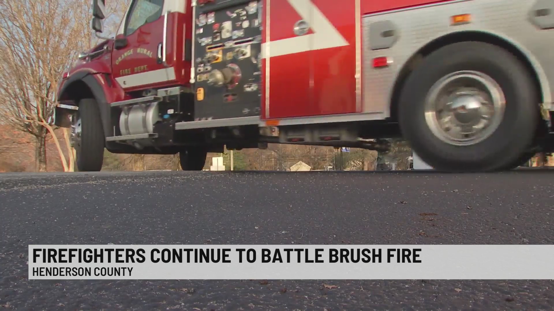 Fire crews making progress containing Henderson County fire – WSPA 7NEWS