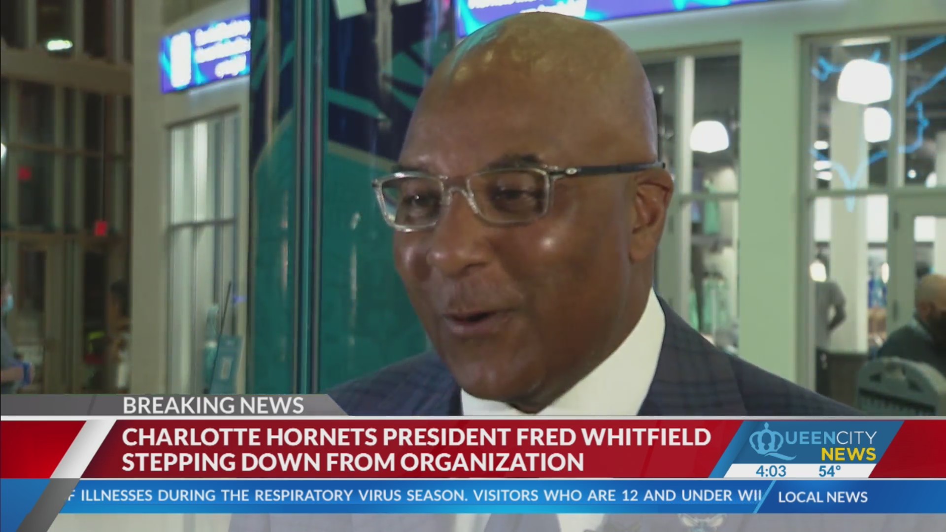 Longtime Hornets Exec Fred Whitfield stepping down – Queen City News