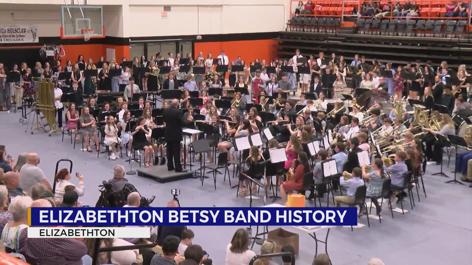 T.A. Dugger and Elizabethton High bands honor band director with group ...