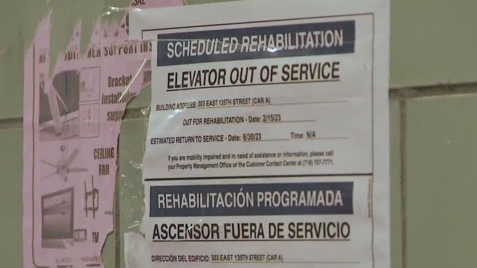 Bronx NYCHA building getting elevator repairs – PIX11