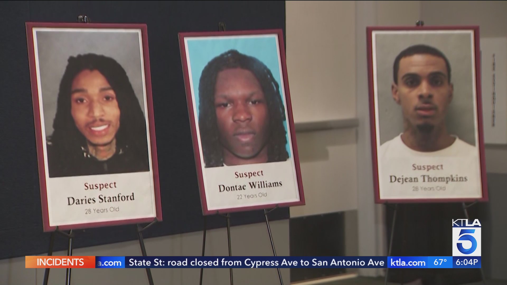 3 Chicago gang members arrested in Beverly Crest triple slaying – KTLA