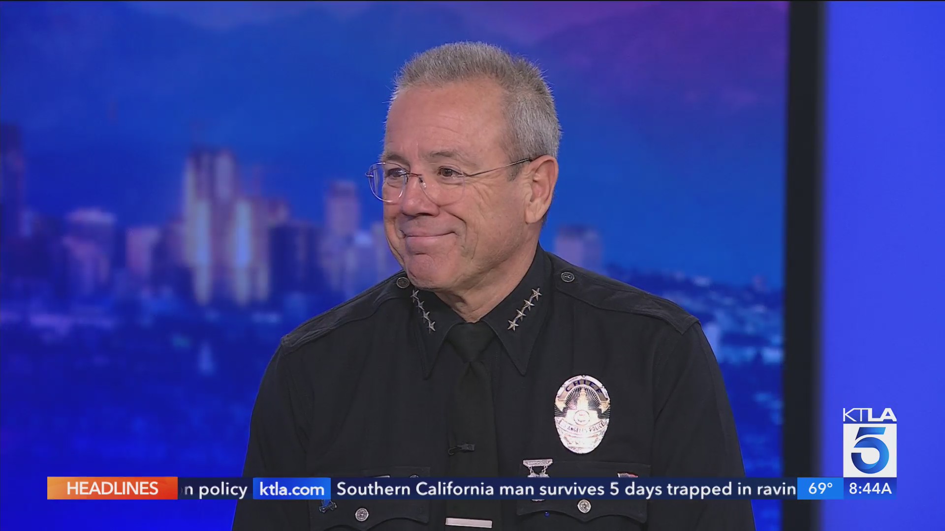 LAPD Chief Moore discusses how to make L.A safer – KTLA