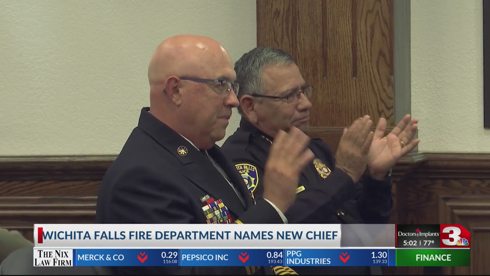 Wichita Falls Fire Department names new Chief – Texomashomepage.com