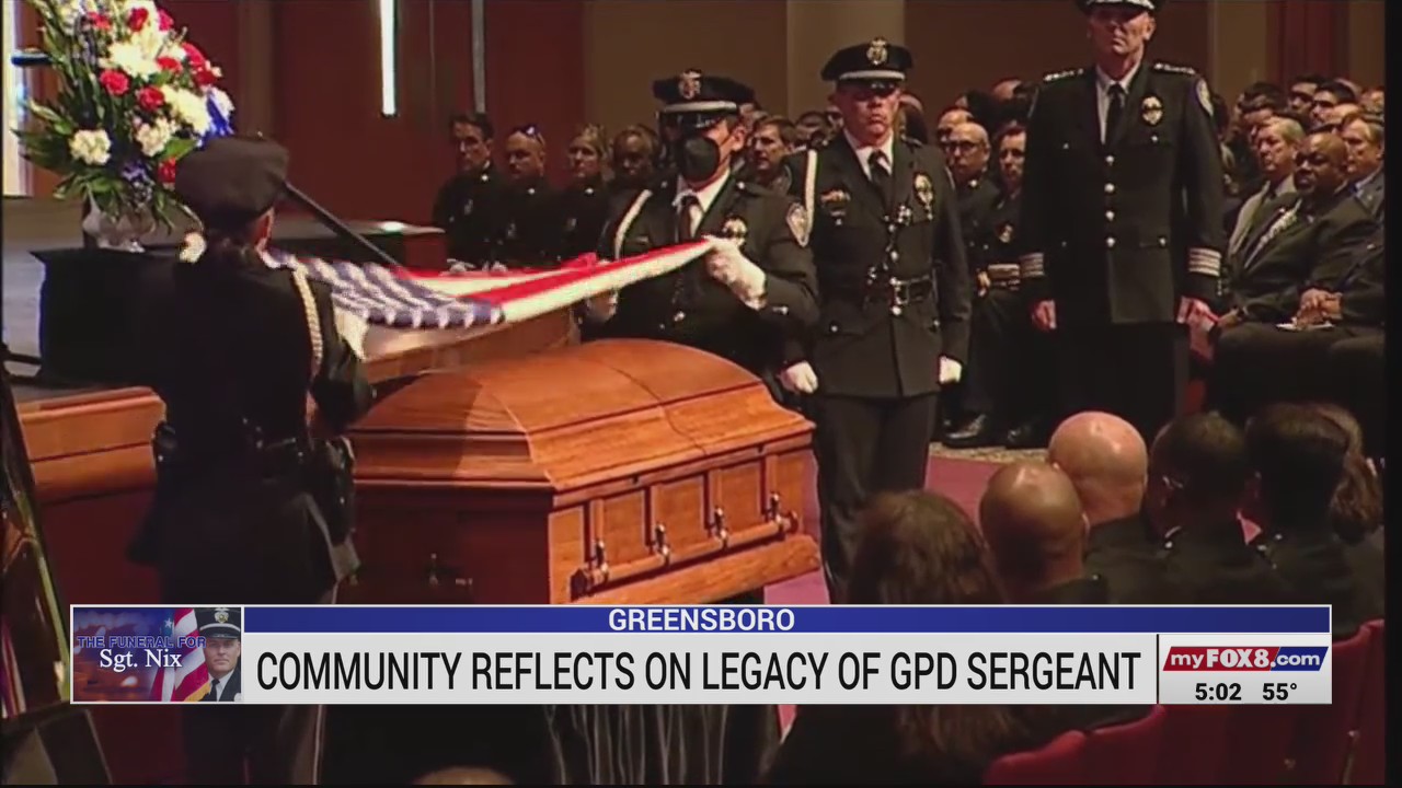 Greensboro community reflects on legacy of Sgt. Dale Nix – FOX8 WGHP
