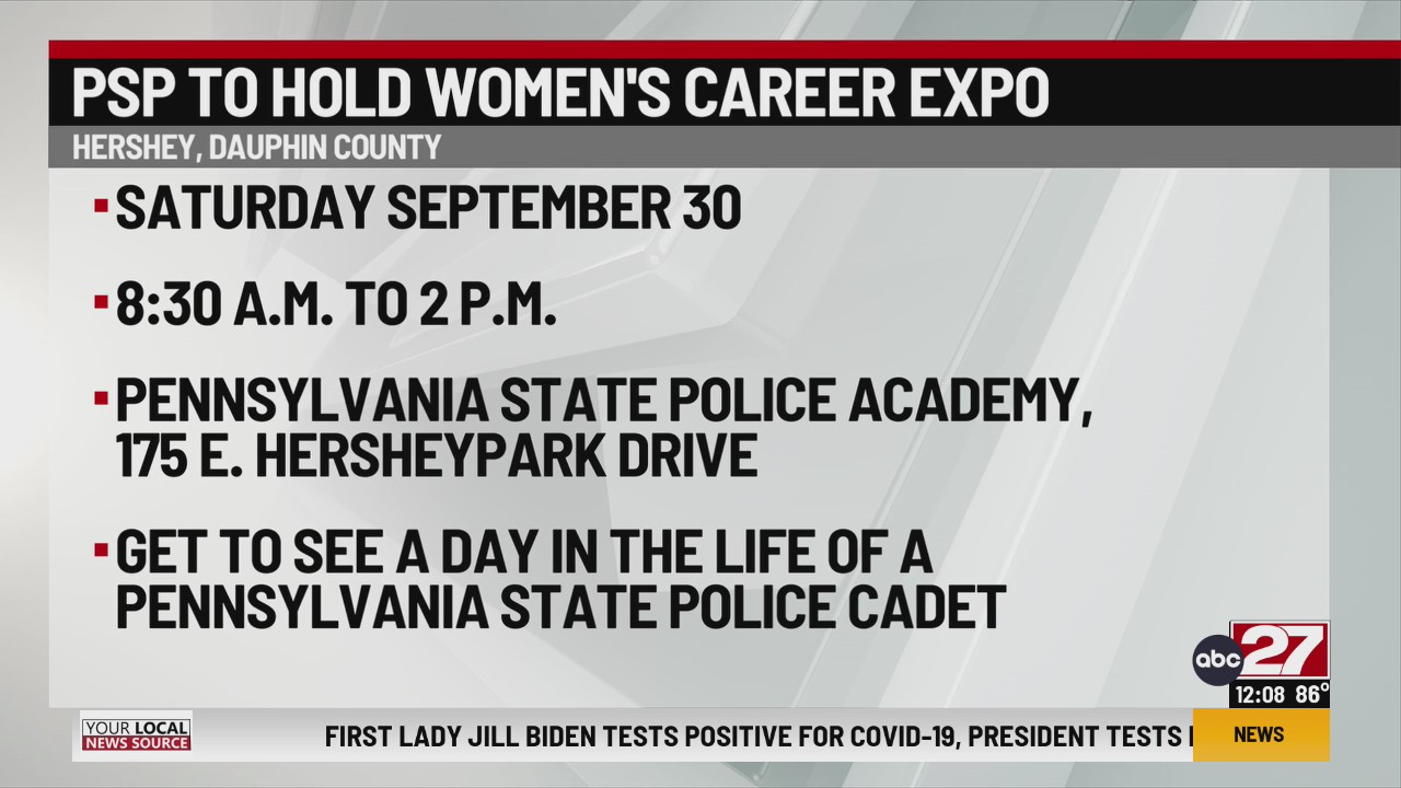 Pennsylvania State Police to hold women’s career expo – PAhomepage.com