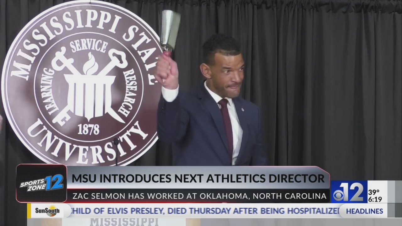 MSU Introduces New AD Zac Selmon – – WJTV