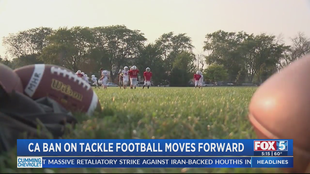 California Ban On Tackle Football Moves Forward – FOX 5 San Diego ...