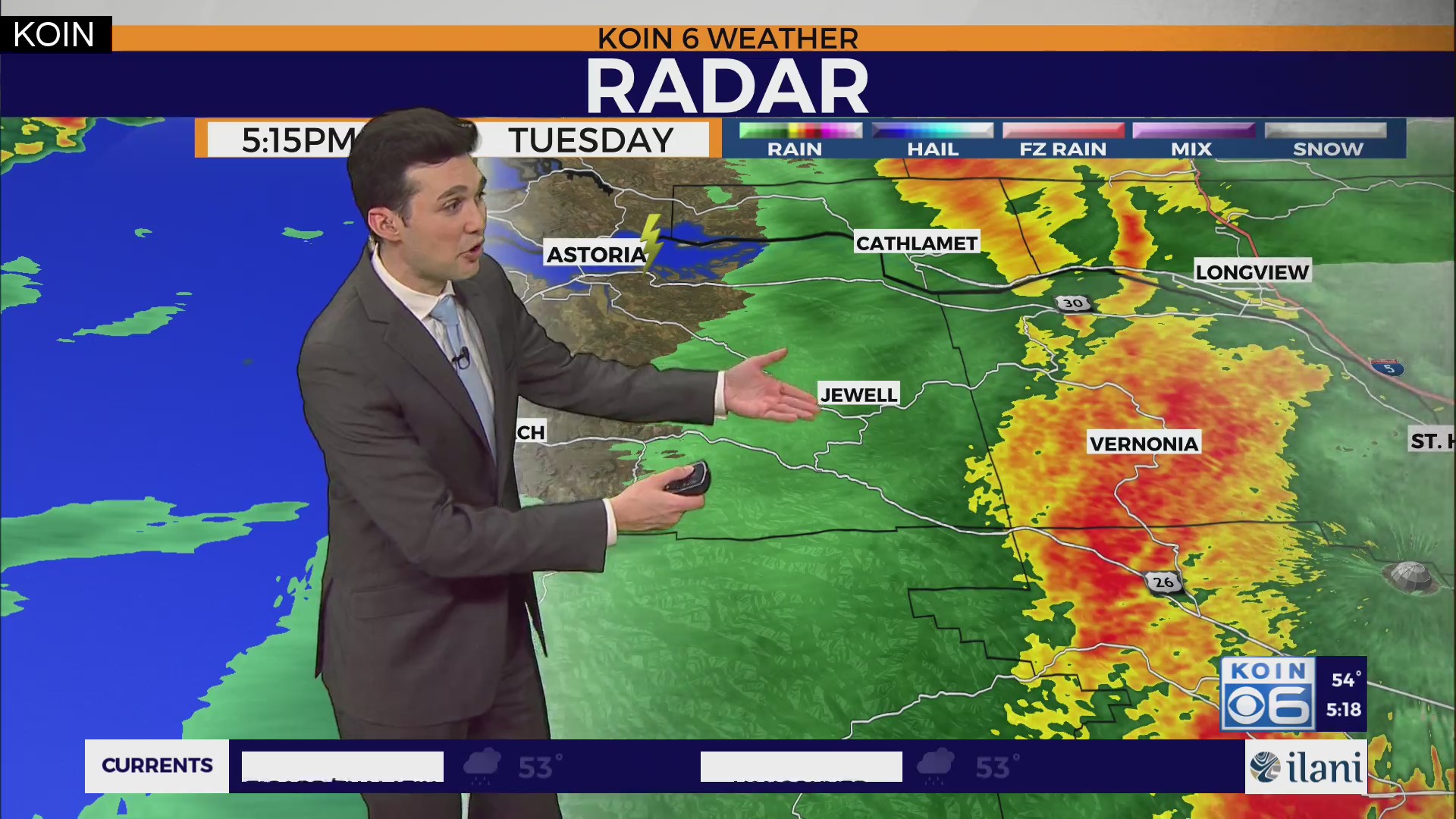 Weather forecast: Heavy rain soaks the Portland metro area Tuesday ...