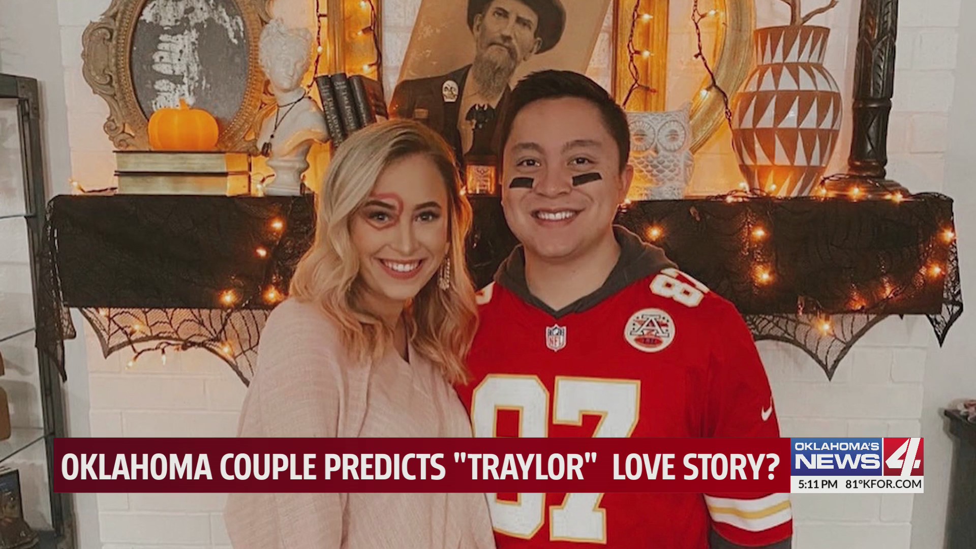 Oklahoma couple predicts “Traylor” love story? – KFOR.com Oklahoma City