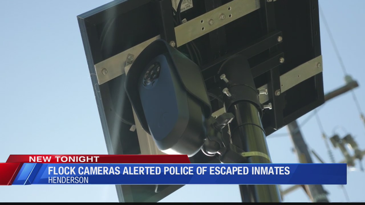 Henderson police use flock cameras to spot escaped inmates – Eyewitness ...