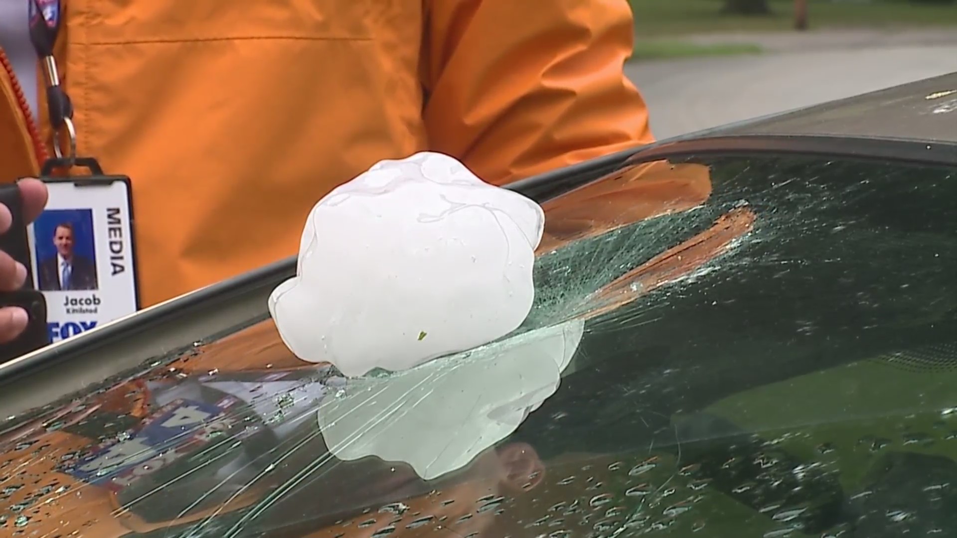 Cass County homeowners survey damage from softball-size hail – FOX 4 ...