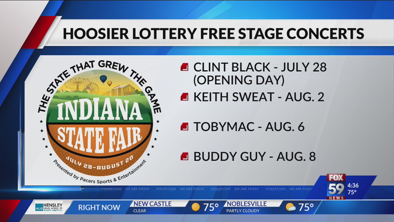 Indiana State Fair announces first wave of 2023 free stage concerts ...