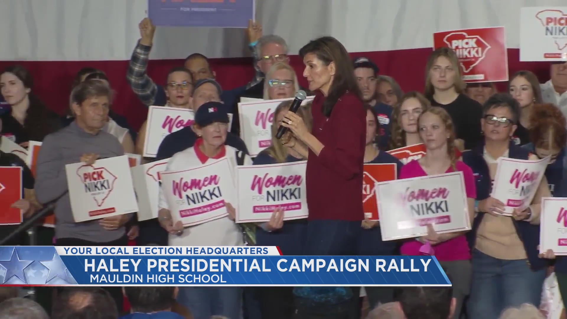 Nikki Haley holds campaign rally in Mauldin – WSPA 7NEWS