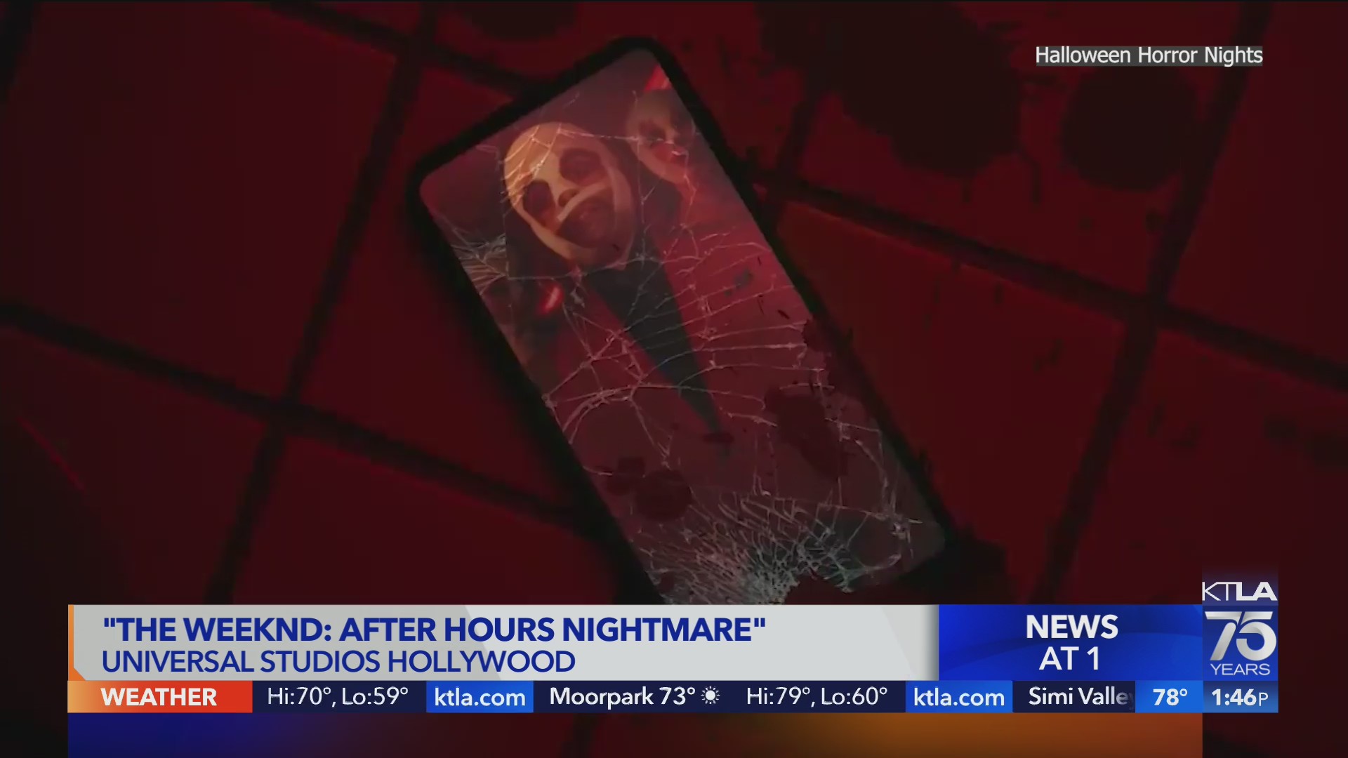 The Weeknd to debut haunted house at Universal Studios’ Halloween ...