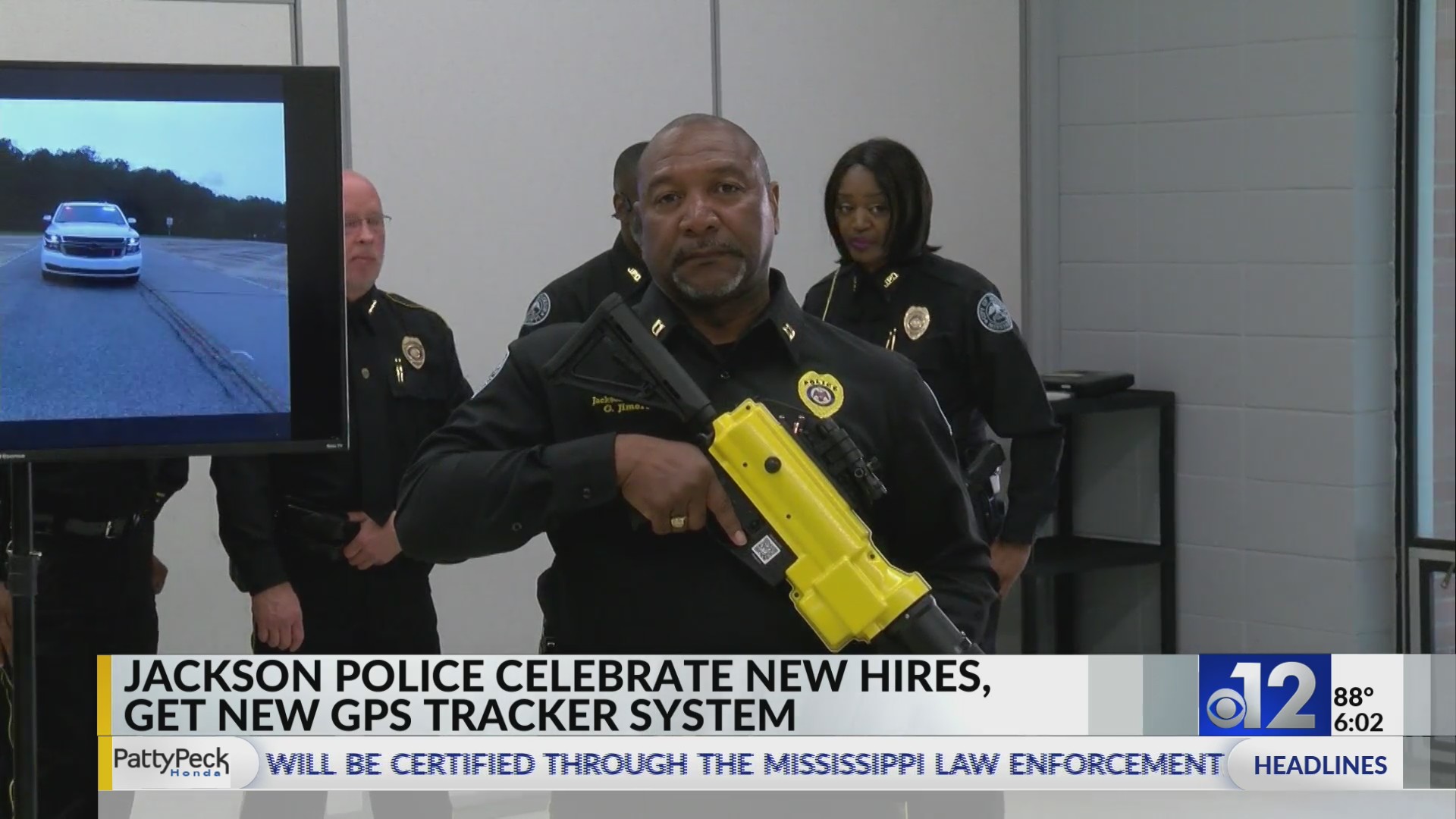 Jackson police introduce new GPS launcher system – WJTV