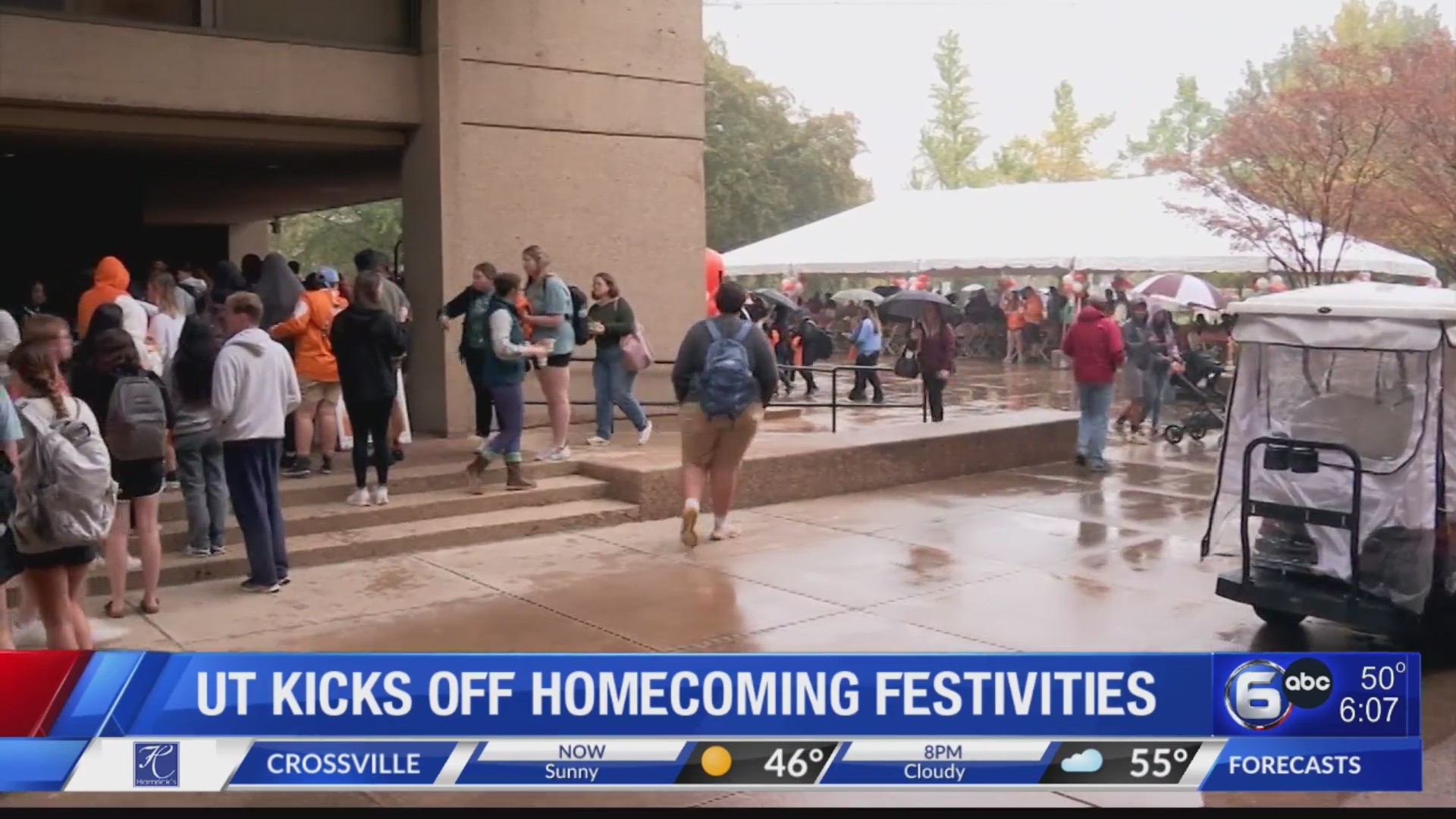 UT kicks off Homecoming festivities – WATE 6 On Your Side