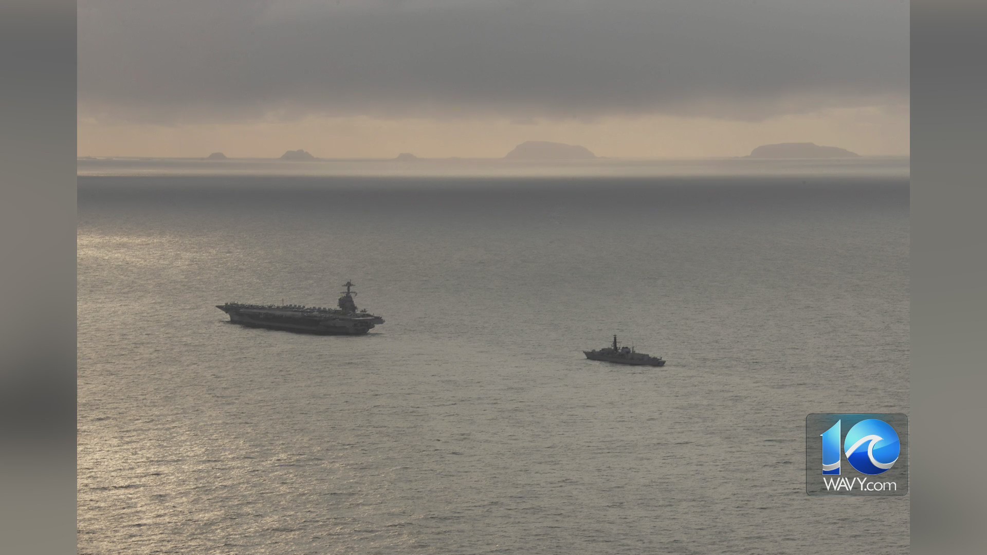 USS Gerald R. Ford departs from Norway – WAVY.com