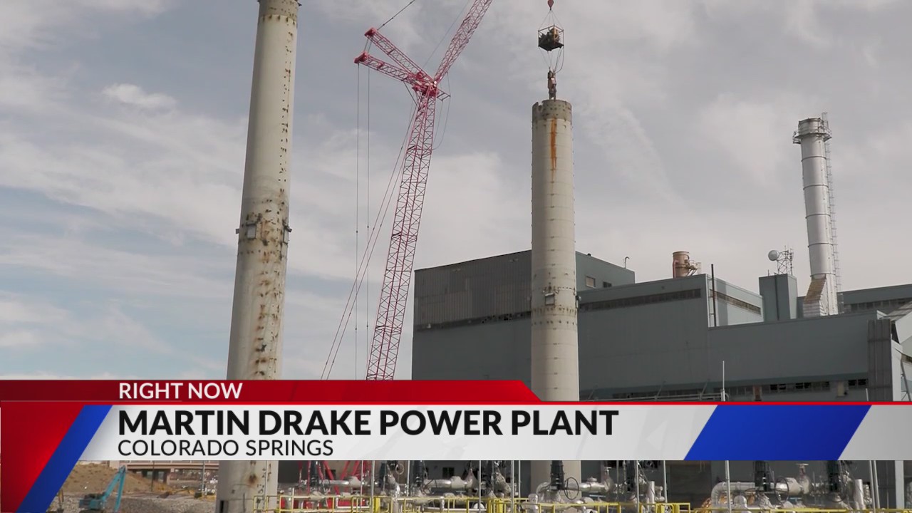 Portion of Martin Drake Power Plant demolished – FOX21 News Colorado