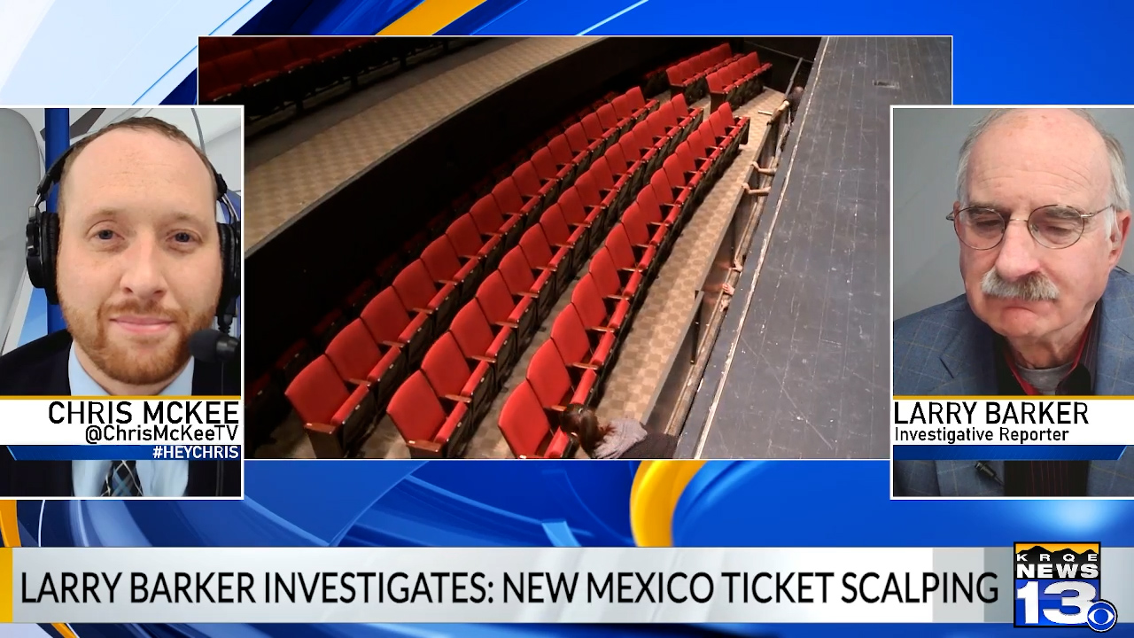 Behind the Story: Larry Barker investigates New Mexico ticket scalping ...