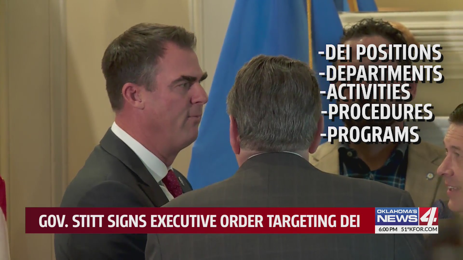 Gov. Stitt signs executive order targeting DEI – KFOR.com Oklahoma City