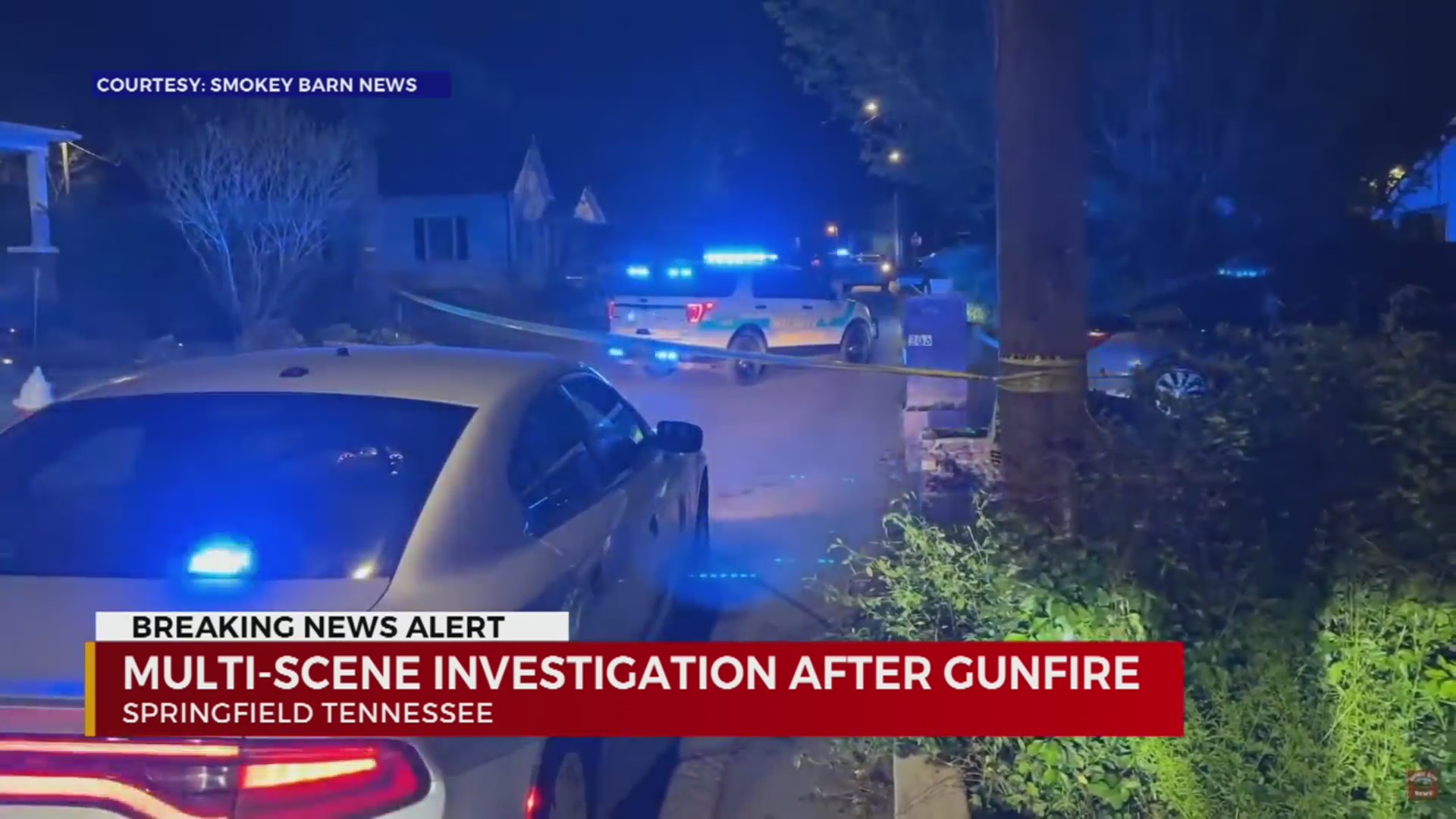 Multi-scene investigation after gunfire in Springfield – WKRN News 2