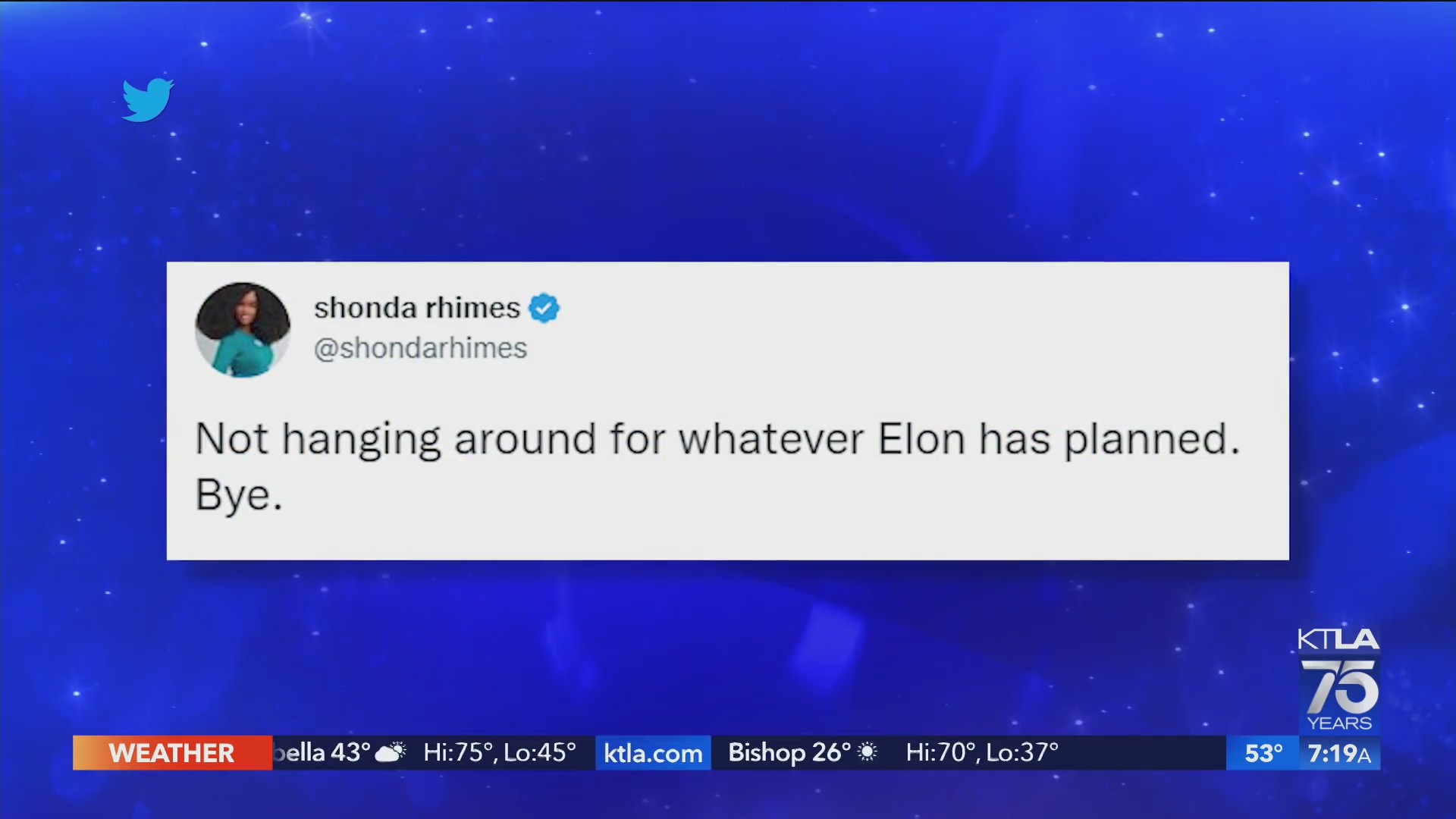 Shonda Rhimes and other big names announce they’re leaving Twitter ...