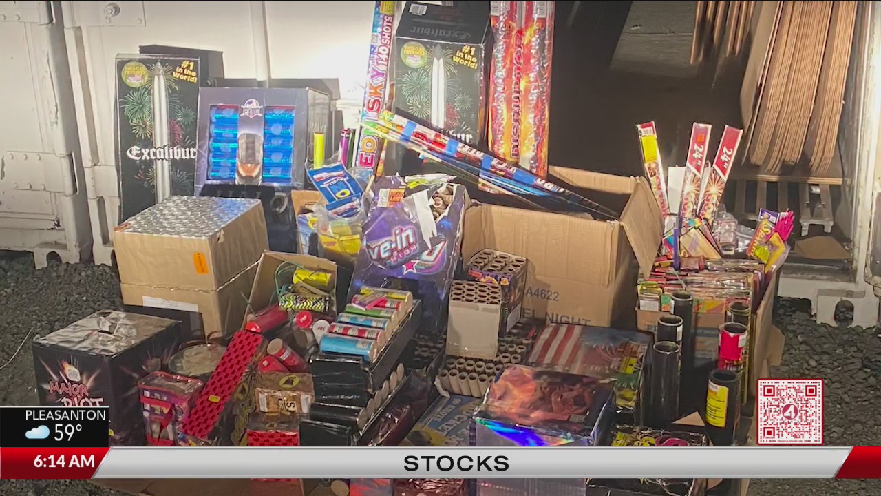 Over 400 pounds of illegal fireworks confiscated in Alameda County ...