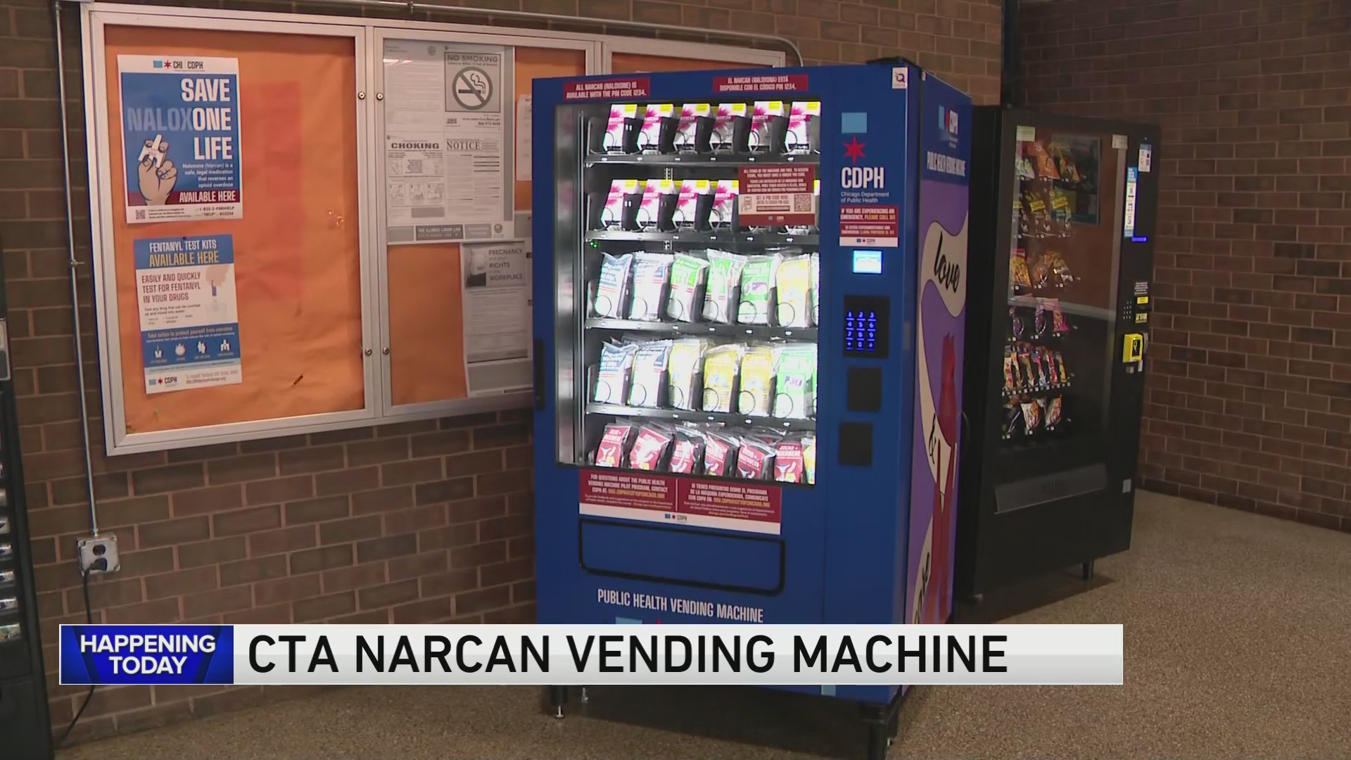 CTA Narcan Vending machine – WGN-TV