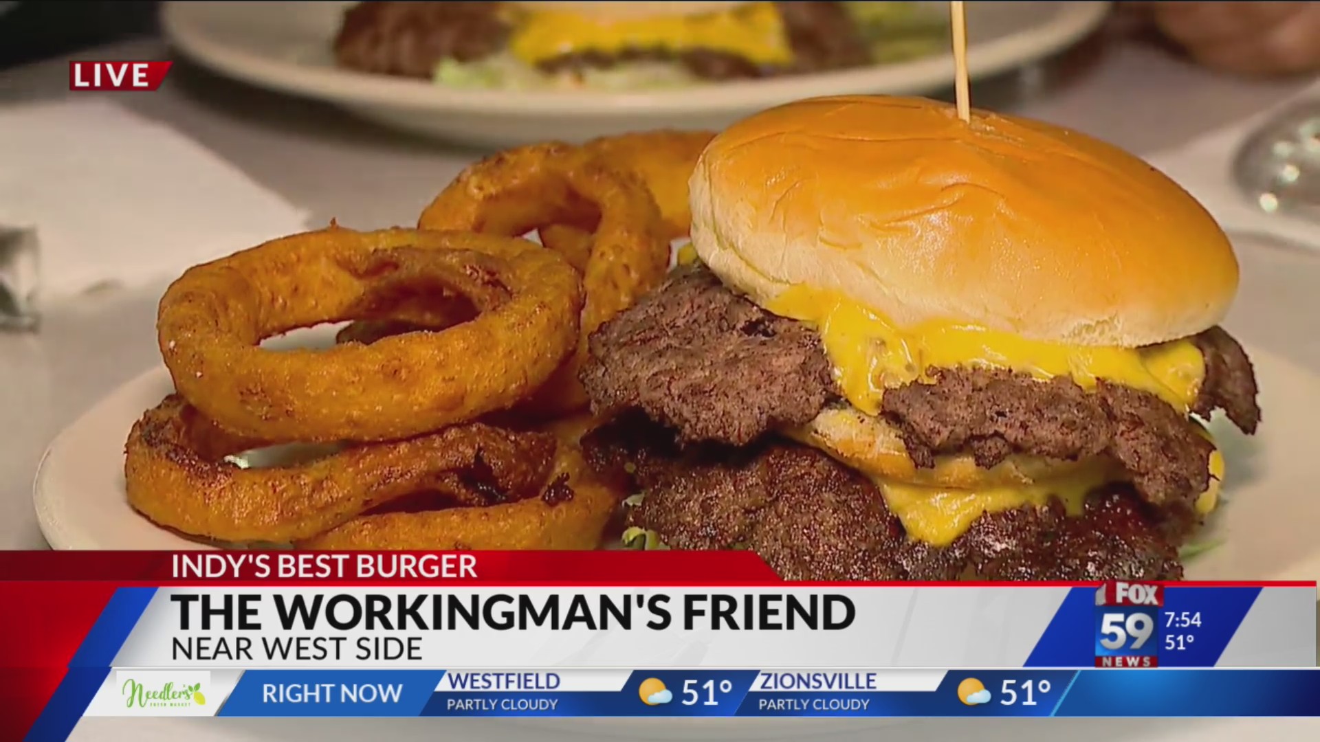 The Workingman’s Friend named Indy’s best burger – Fox 59
