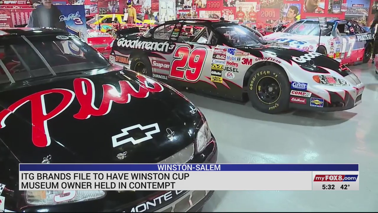 ITG Brands files motion to hold Winston Cup Museum owner in criminal ...