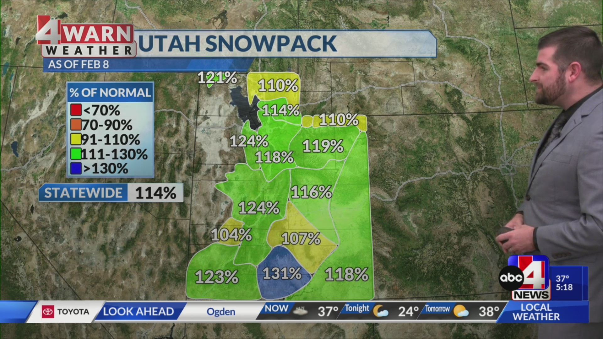 Storm threat: Central and Southern Utah could see thunderstorms – ABC4 Utah