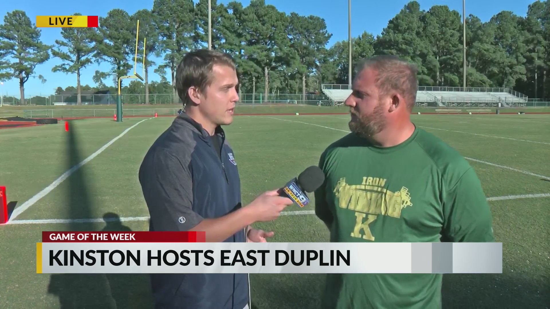 Touchdown Friday Game of the Week features East Duplin at Kinston – WNCT