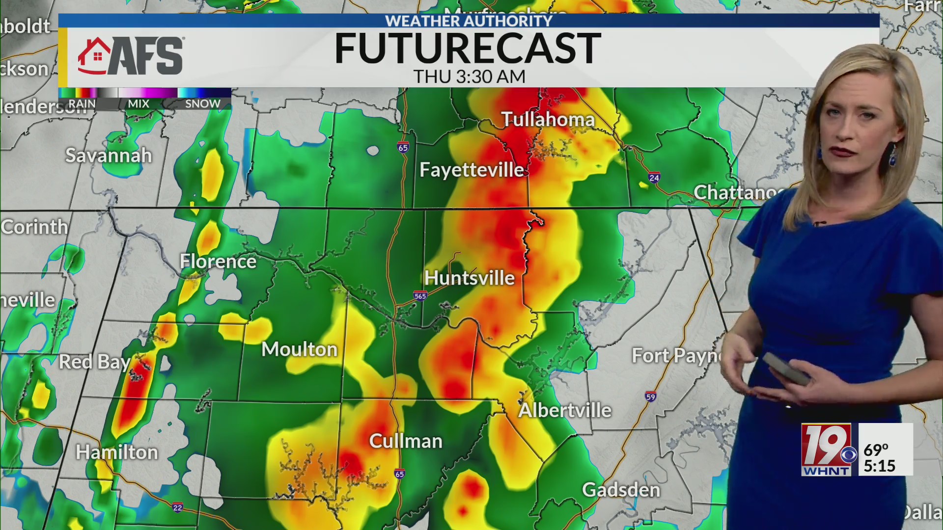 Strong Storms and Winds Tonight | Main Weather, News 19 at 5 p.m ...